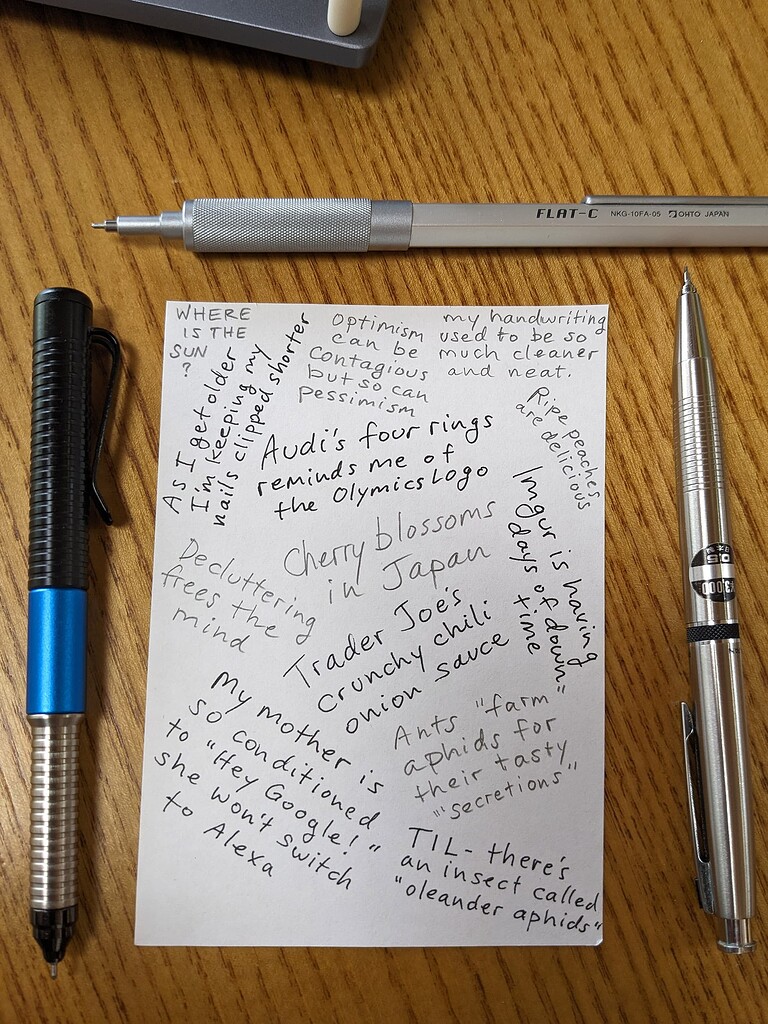 How's your handwriting? - Off Topic Discussions - Knockology ...