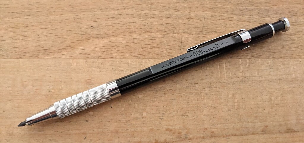 Mitsubishi Hi-uni leadholder - Mitsubishi - Knockology - Mechanical ...