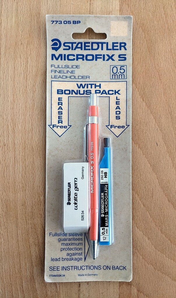 Staedtler Microfix S - Collection Photos and Videos - Knockology ...