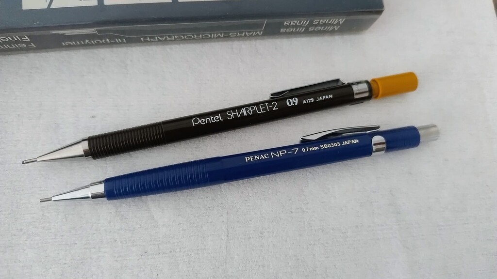 Penac NP-7 & Pentel Sharplet-2 - Custom and Mods - Knockology ...