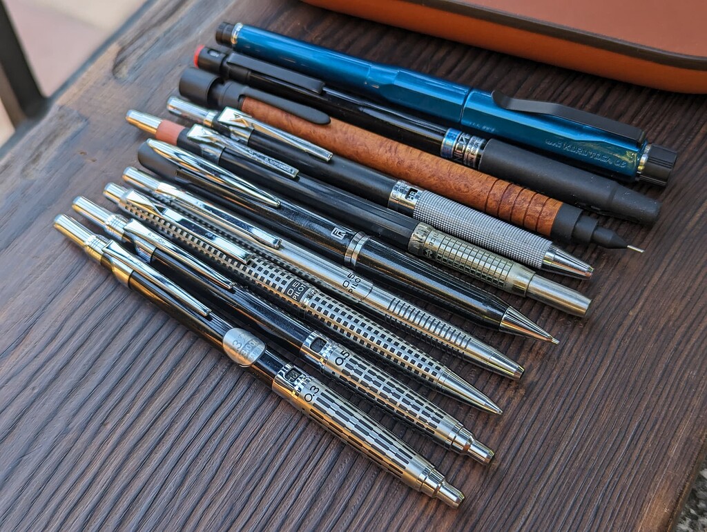 My grail-tier pencils - General Mechanical Pencil Discussion ...