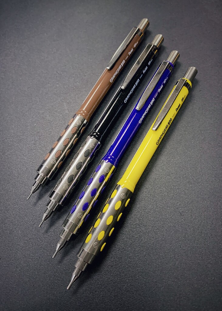 GraphGear 800… as real as it gets - Pentel - Knockology - Mechanical ...