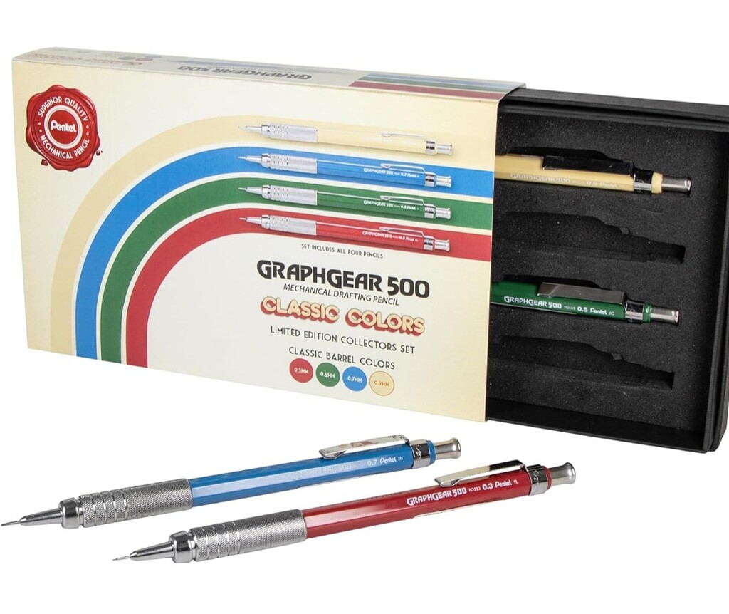 The GG500 Brazilian colors set is now available as a regular US item ...