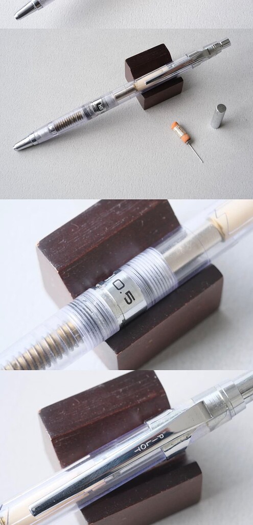 Pilot H-1005 transparent version? - General Mechanical Pencil ...