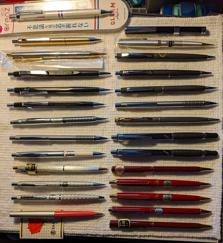 WIP - Pencils & pens WTS, WTT - Knockology Marketplace - Knockology ...