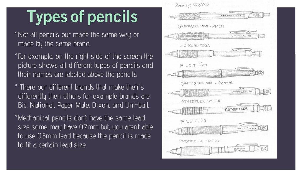 How Mechanical Pencils Work - General Mechanical Pencil Discussion ...