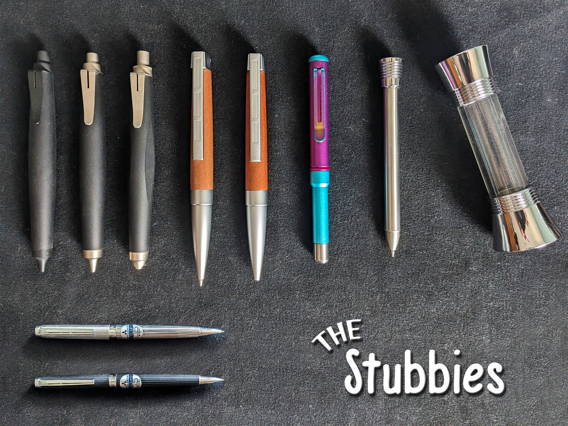 The stubbies (pens and pencils) - General Mechanical Pencil Discussion ...